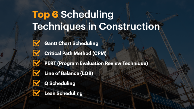 Construction Scheduling Techniques: Step-by-Step Guide