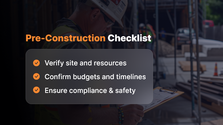 Construction Project Checklist: Ultimate Guide Before Start