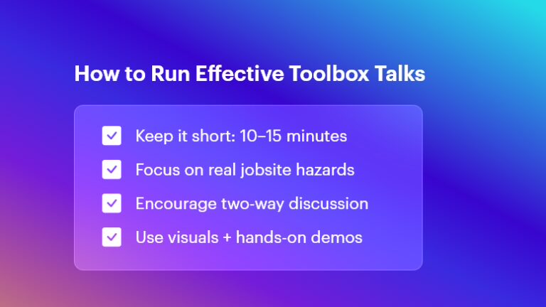 The Guide to Effective Toolbox Talks for Construction Teams