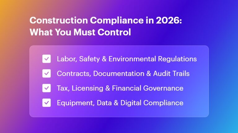 Top Construction Compliance Requirements in 2026